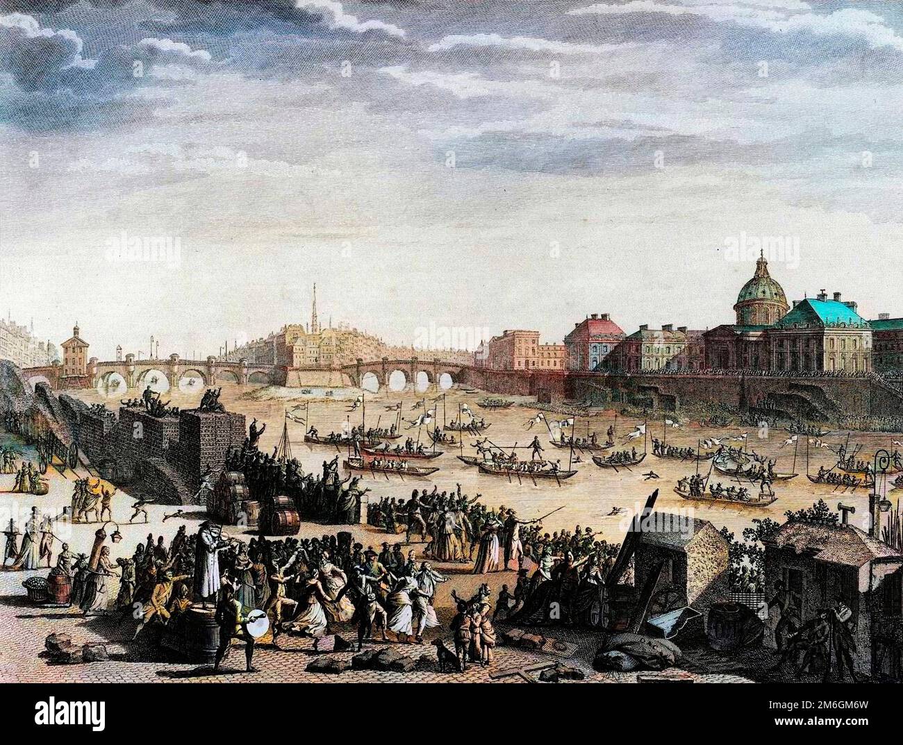 Revolution francaise de 1789 - French Revolution: Fete executee en ...