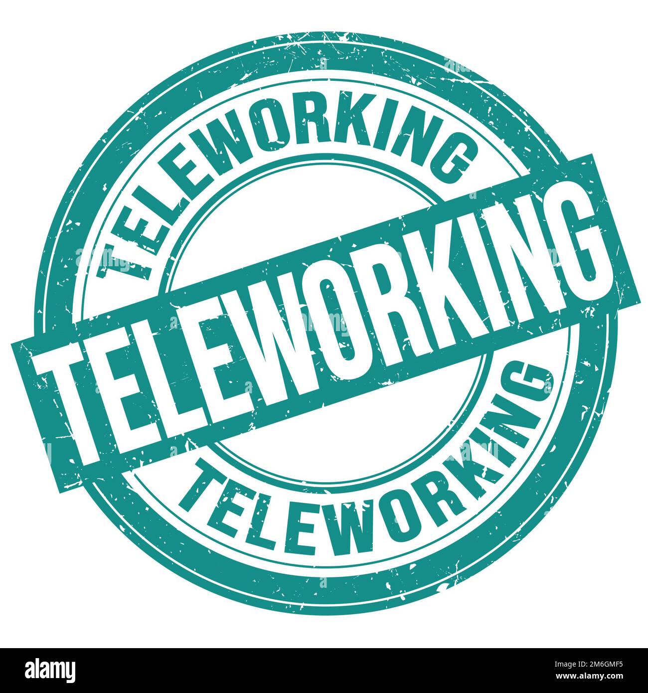 Teleworking stamp hi-res stock photography and images - Alamy