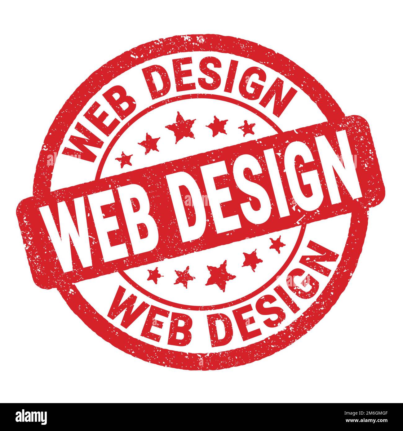 WEB DESIGN text written on red grungy stamp sign Stock Photo - Alamy
