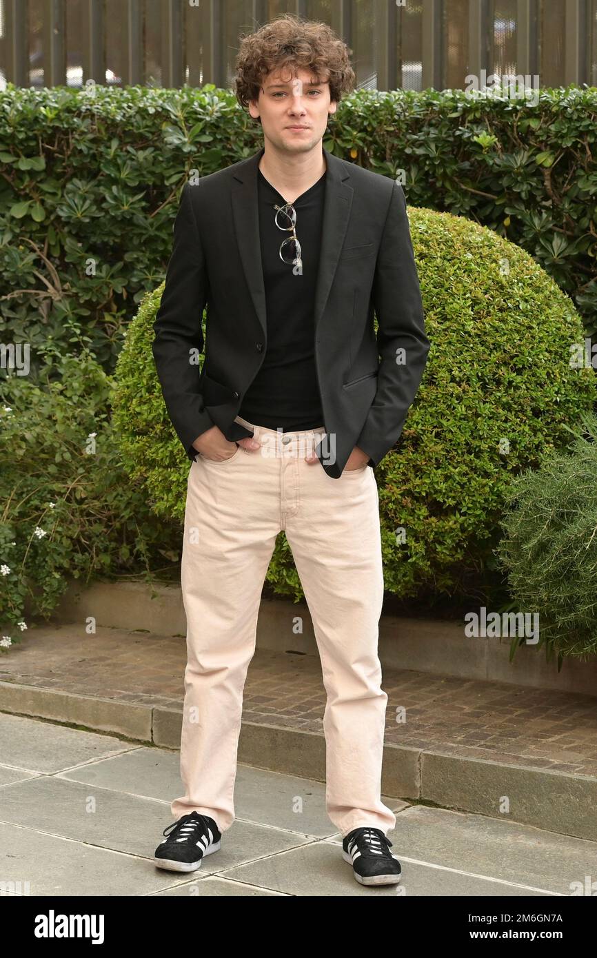 Romano Reggiani attends the photocall of Rai series "Il nostro generale ...