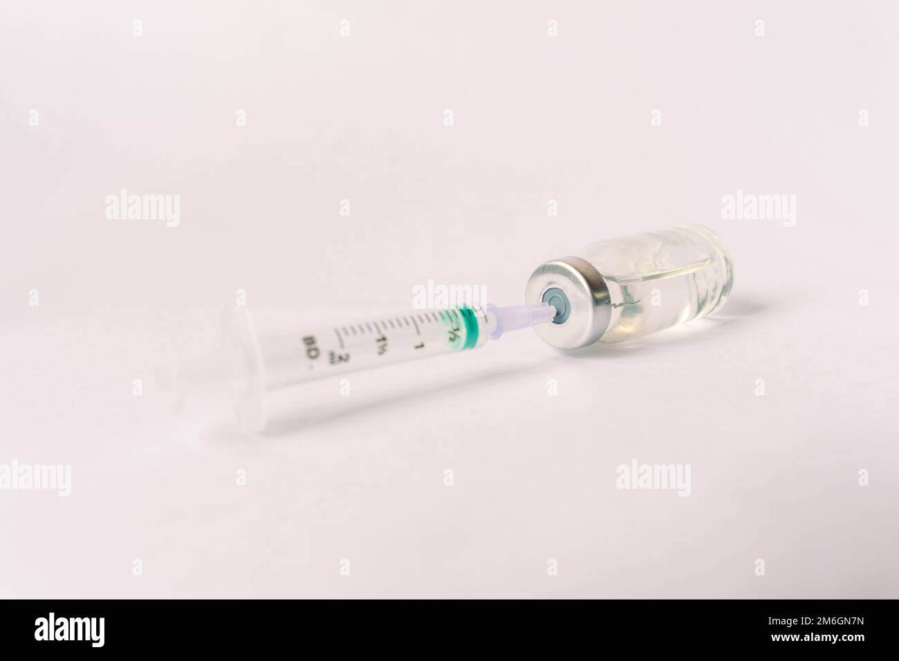 Various medical equipment, thermometer, ampoules, pipette, drugs ...