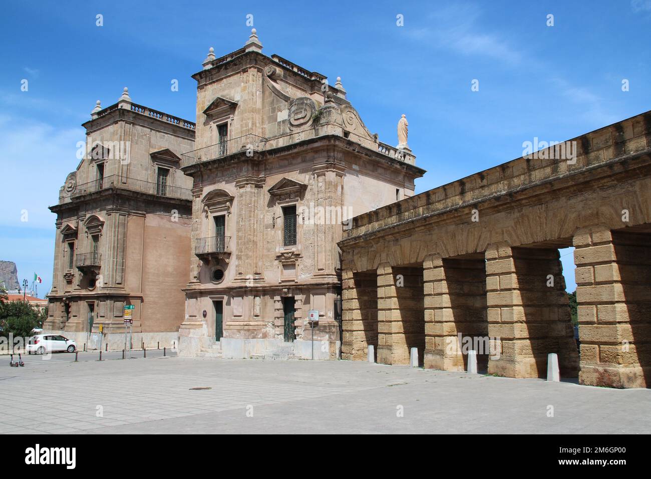 felice gate in palermo in sicily (italy Stock Photo - Alamy