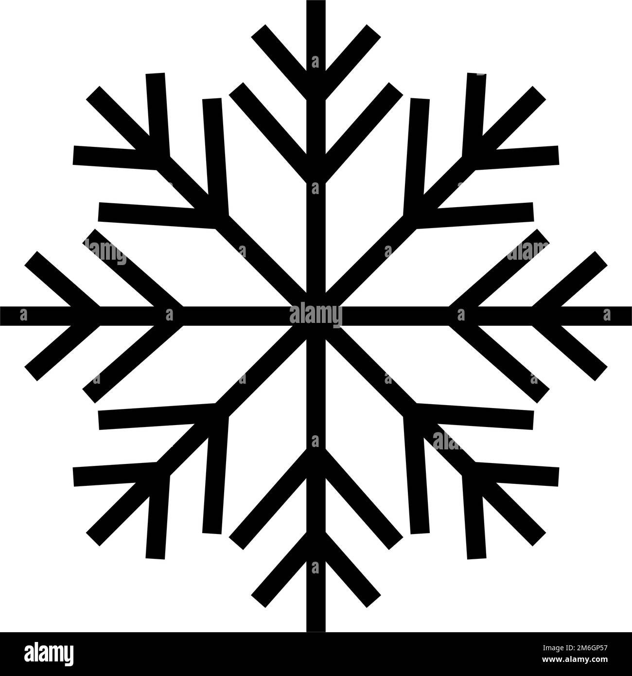 Snowflake logo Black and White Stock Photos & Images - Alamy