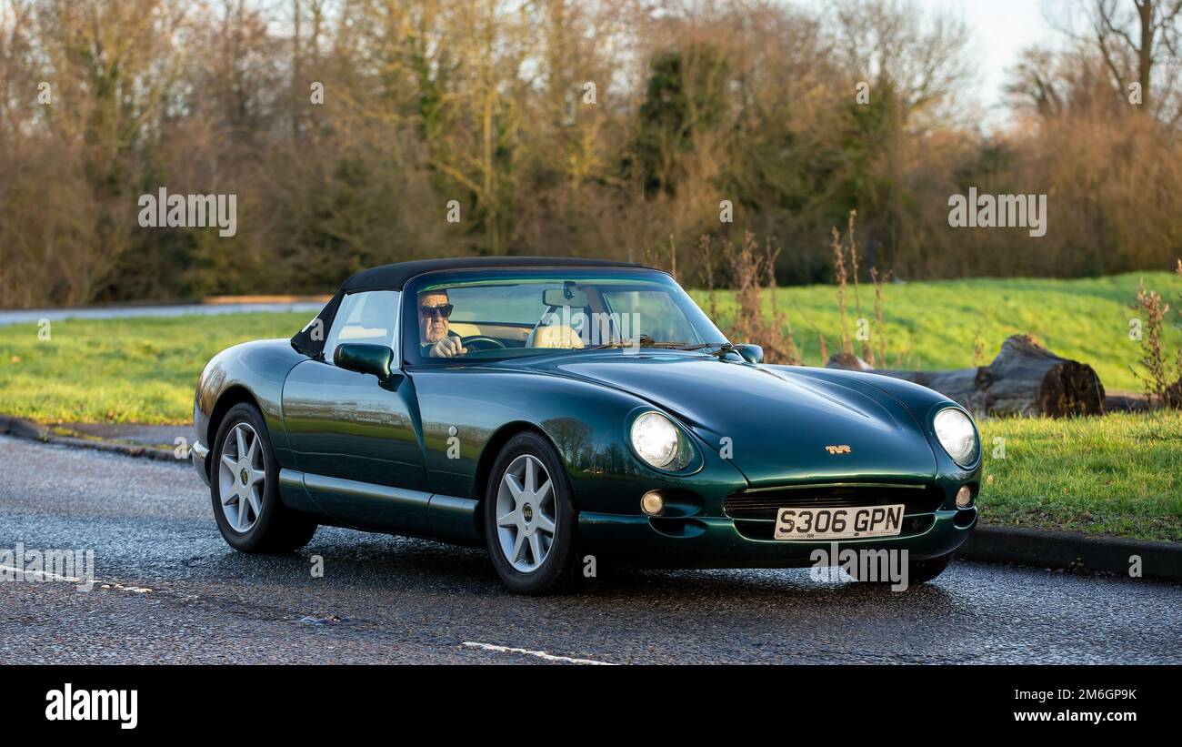 1999 green TVR Chimaera classic sports car Stock Photo - Alamy
