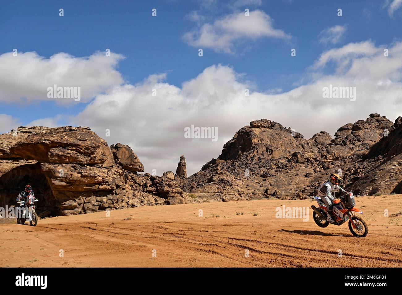 Saudi Arabia. 04th Jan, 2023. 41 DE GAVARDO Tomas (chl), BAS World KTM ...