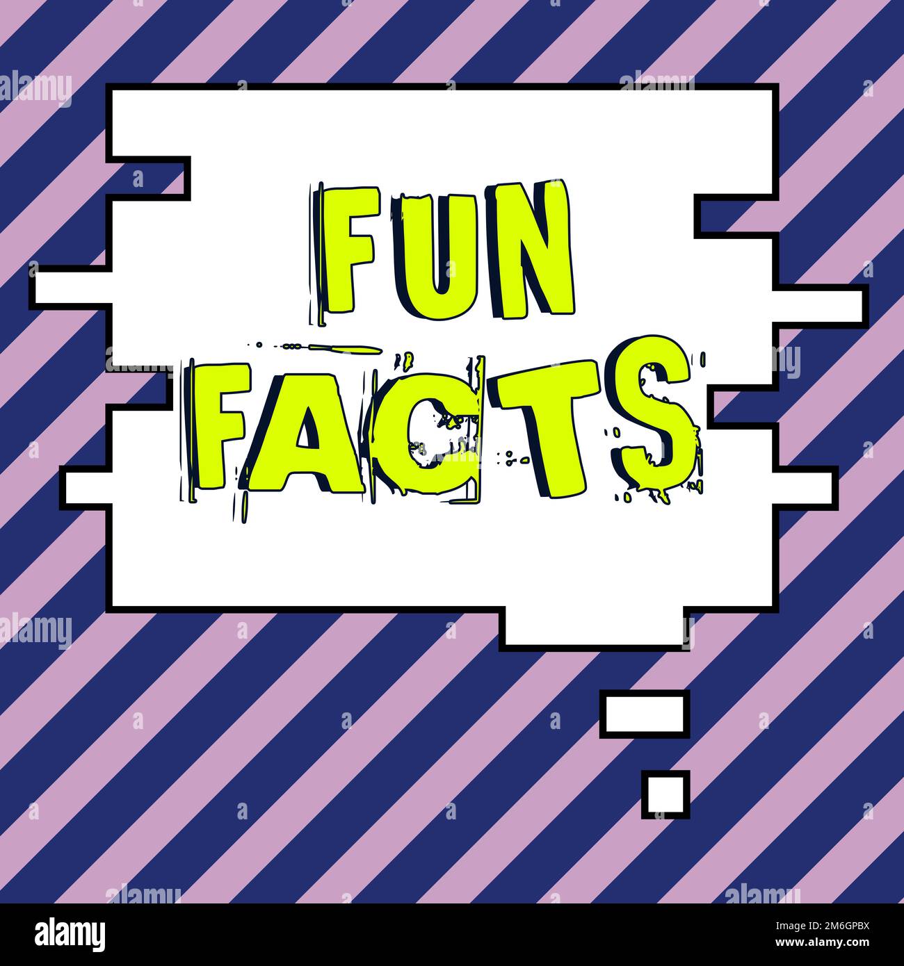 Hand writing sign Fun Facts. Internet Concept short interesting trivia ...