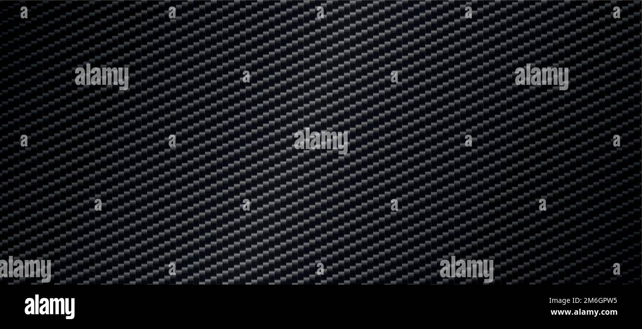 Panoramic dark carbon fiber texture with highlights - Vector ...