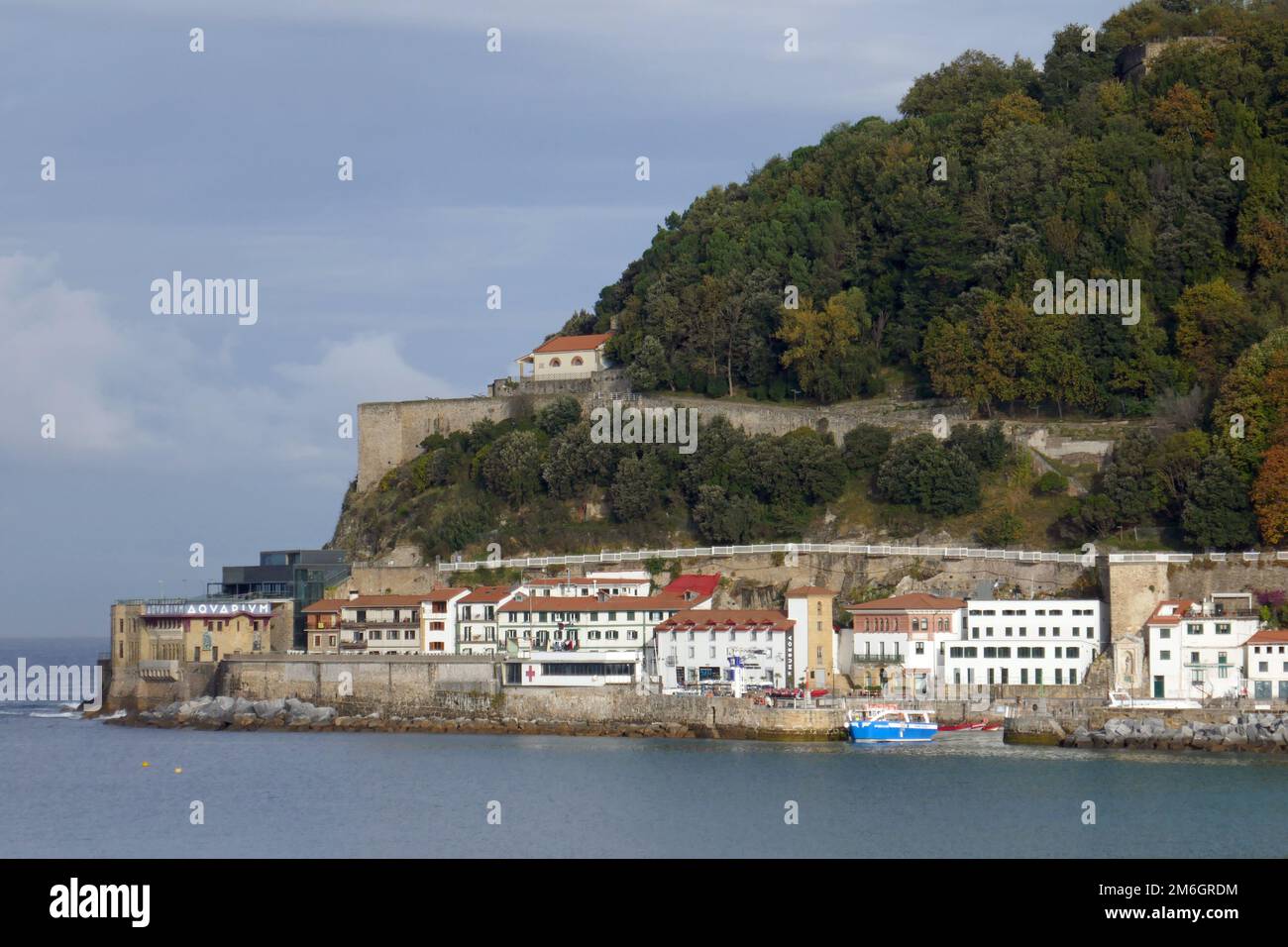 San Sebastian fishing port Stock Photo - Alamy