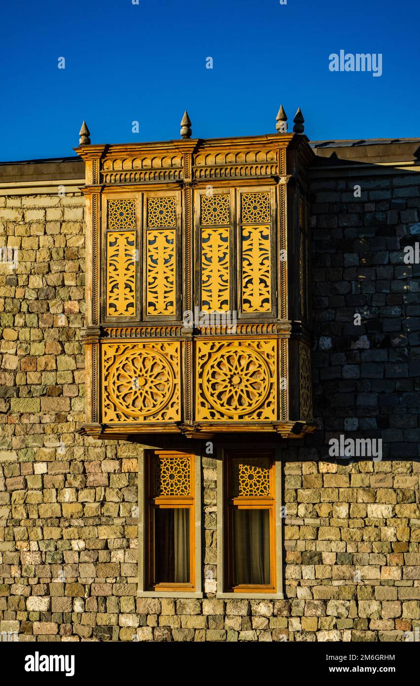 Architecture of medieval castle Rabati Stock Photo - Alamy