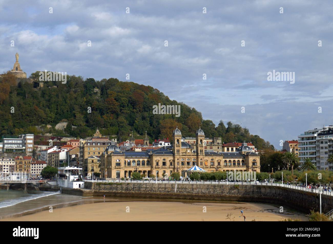 San Sebastian fishing port Stock Photo - Alamy