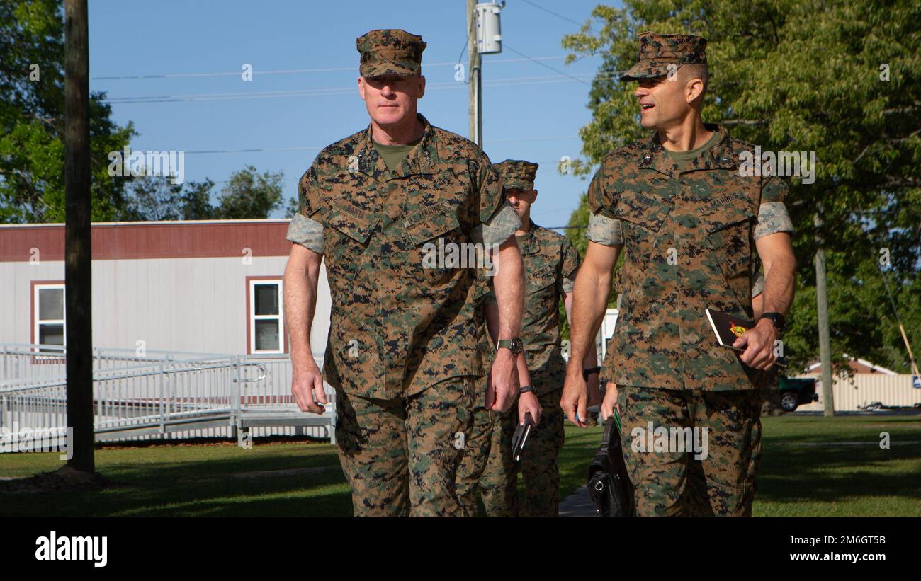 U.S. Marine Corps Lt. Gen. Edward Banta, deputy commandant ...