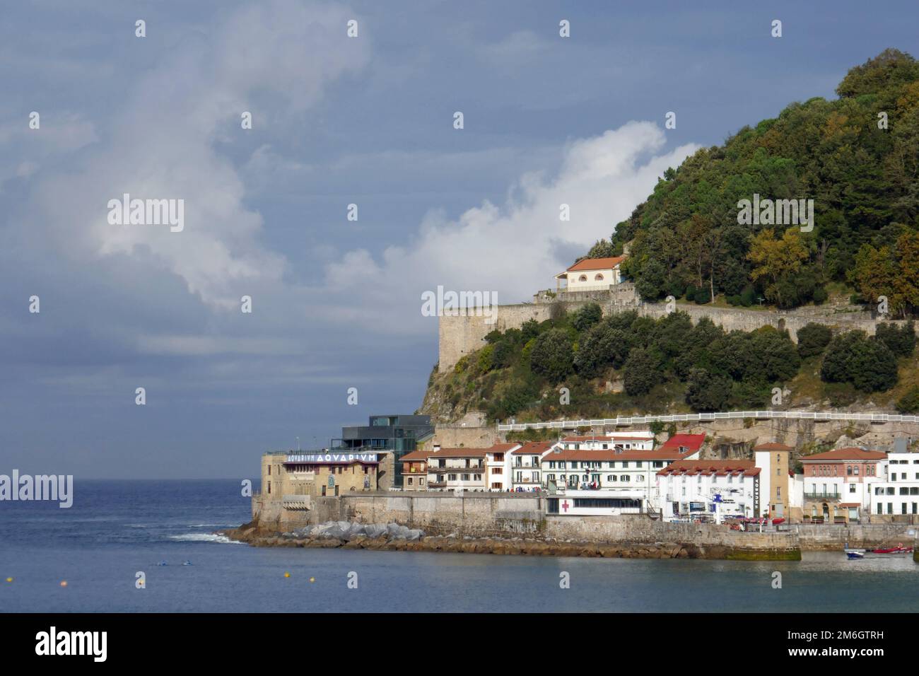 San Sebastian fishing port Stock Photo - Alamy