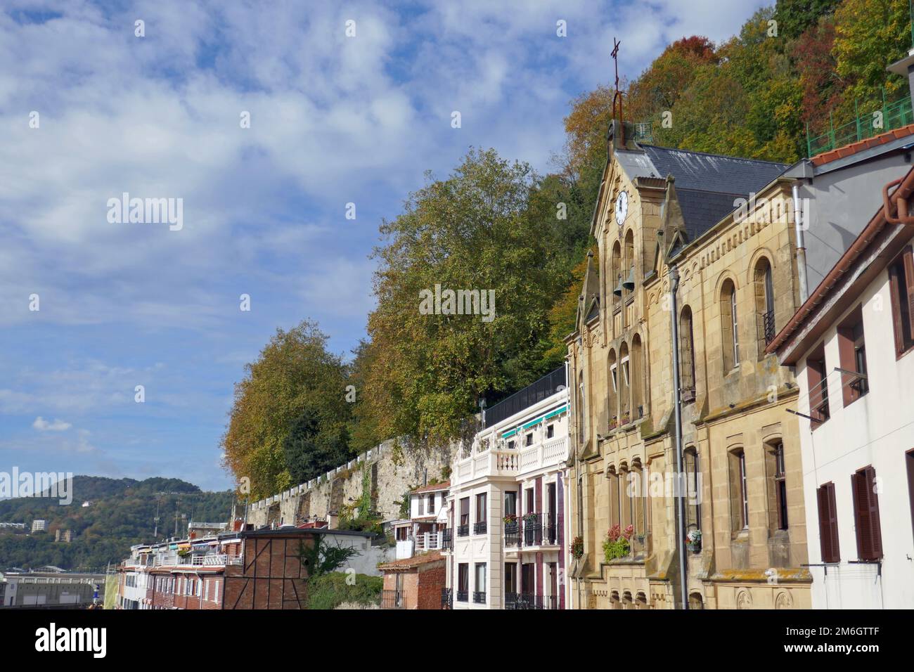 San Sebastian fishing port Stock Photo - Alamy