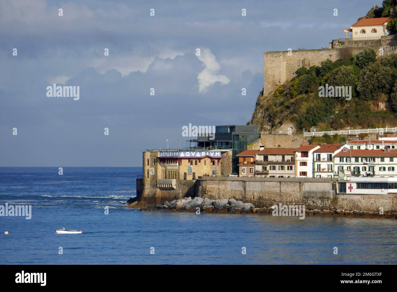 San Sebastian fishing port Stock Photo - Alamy