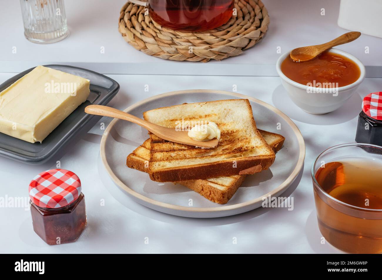 Milk toast tea hi-res stock photography and images - Alamy