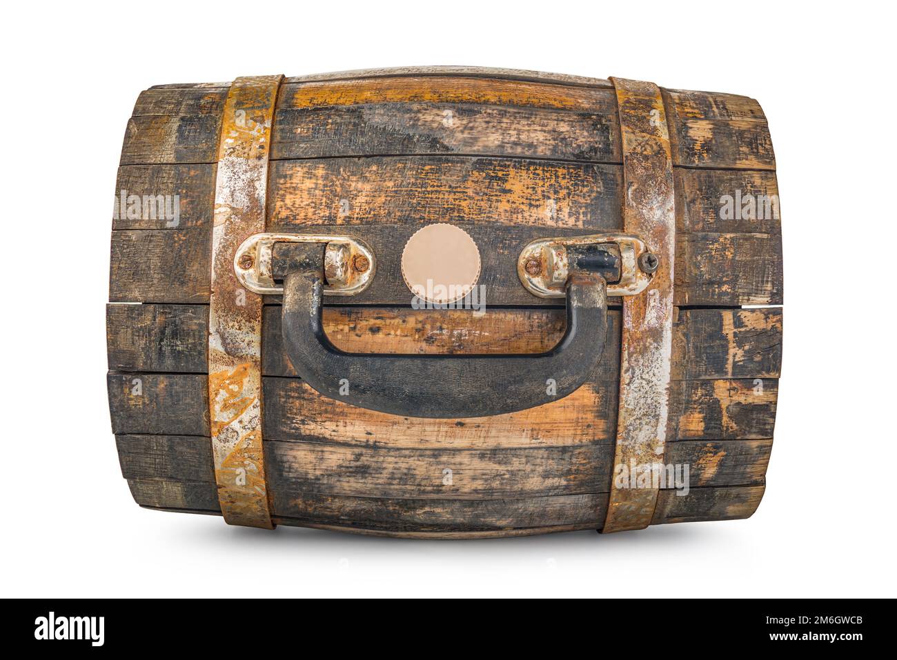 Cask with cork and handle Stock Photo - Alamy