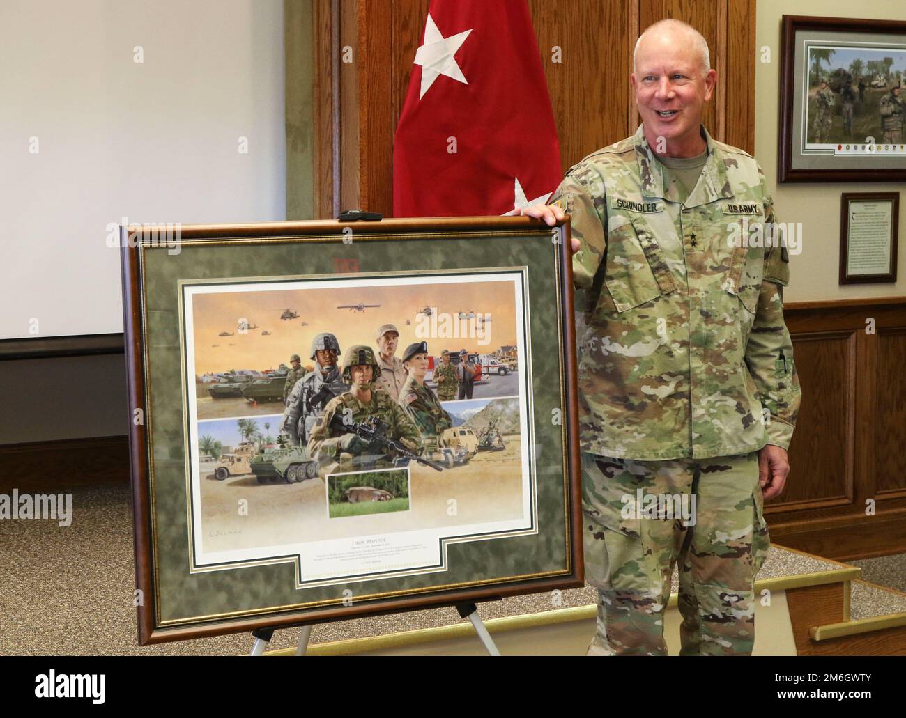 Maj. Gen. Mark McCormack, commanding general, 28th Infantry Division ...