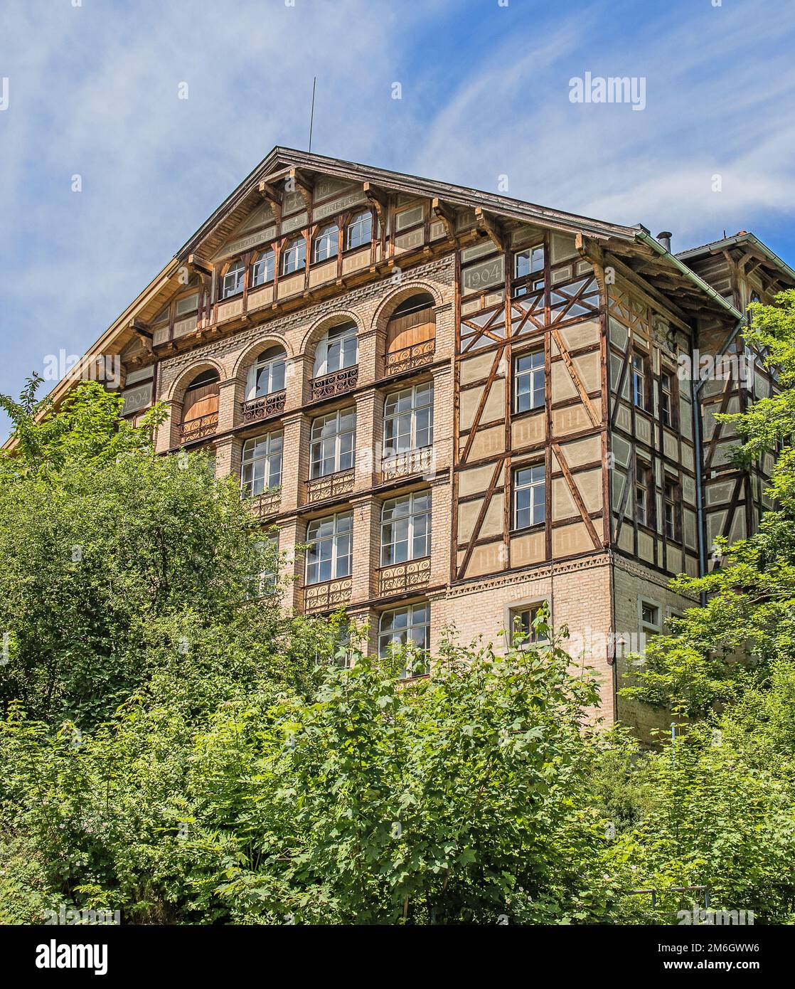 Former pilgrimage home Beuron, Baden-Wuerttemberg Stock Photo - Alamy