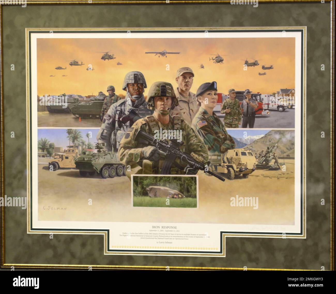 Maj. Gen. Mark McCormack, commanding general, 28th Infantry Division ...