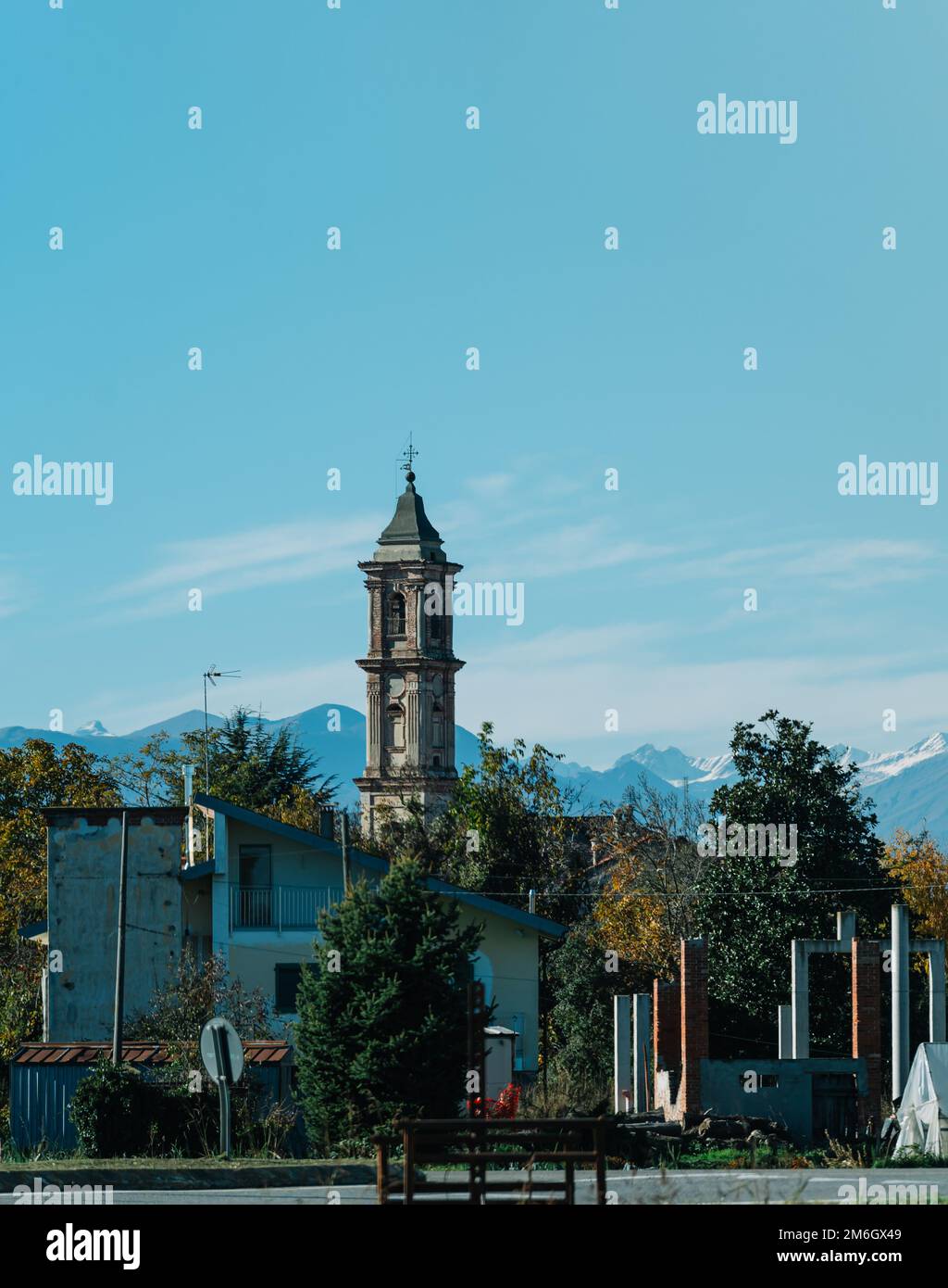 Tower belief church alps hi-res stock photography and images - Alamy