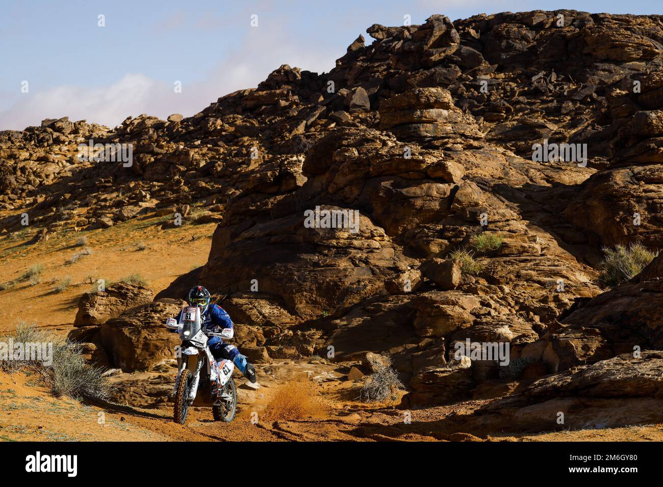 61 HONGYI Zhao (chn),Wu Pu Da Hai Dao Rally Team, Moto, action during ...