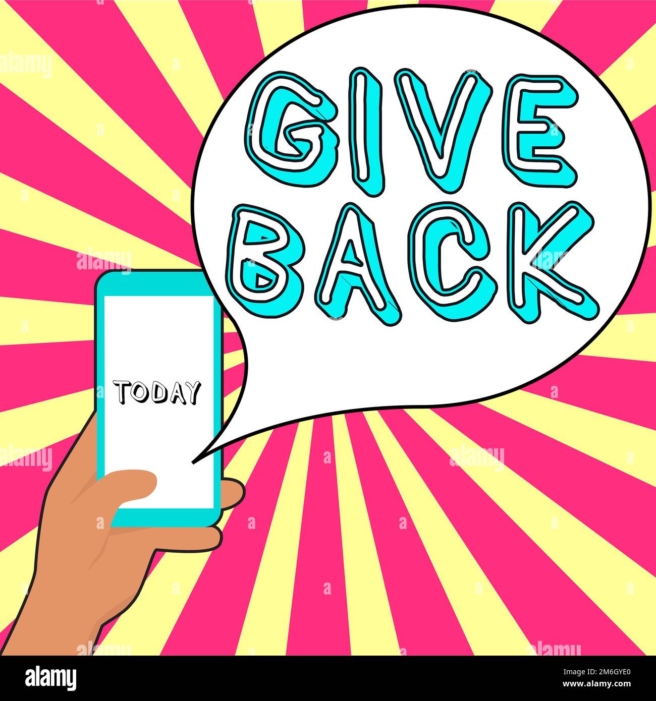 Giving someone something hi-res stock photography and images - Alamy
