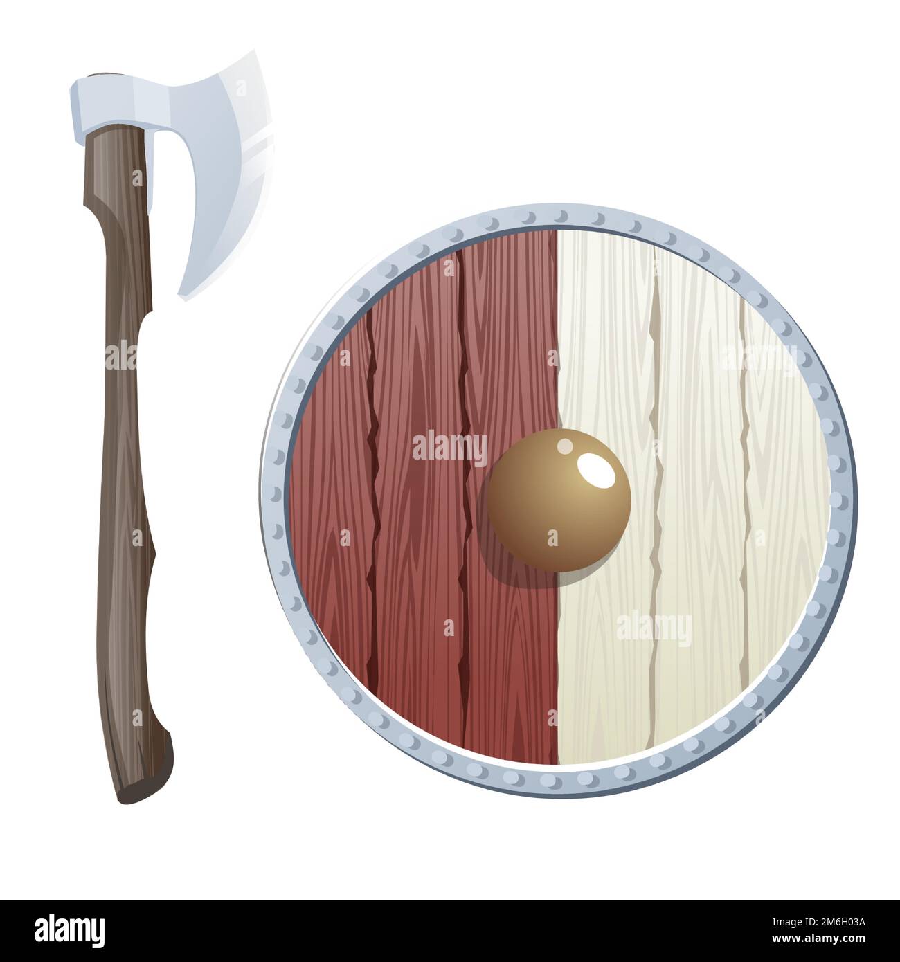 Viking Shield Cut Out Stock Images And Pictures Alamy 