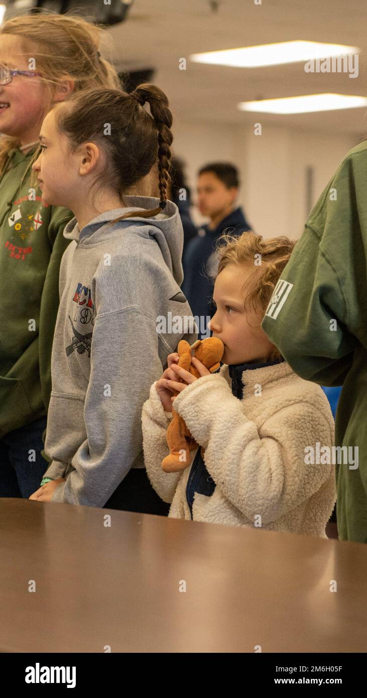 Personnel at U.S. Coast Guard Training Center Cape May, N.J., and their ...