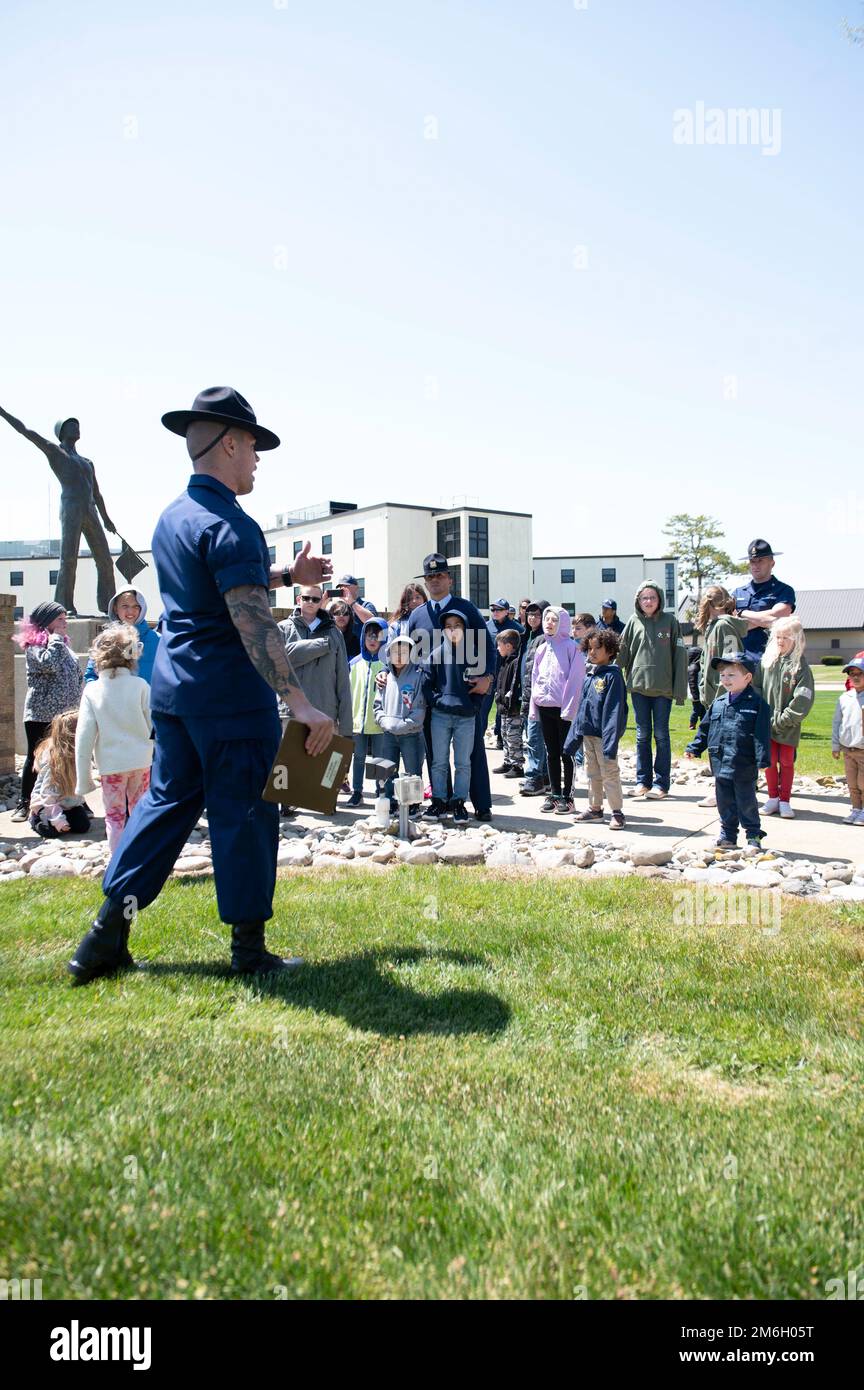 Personnel at U.S. Coast Guard Training Center Cape May, N.J., and their ...