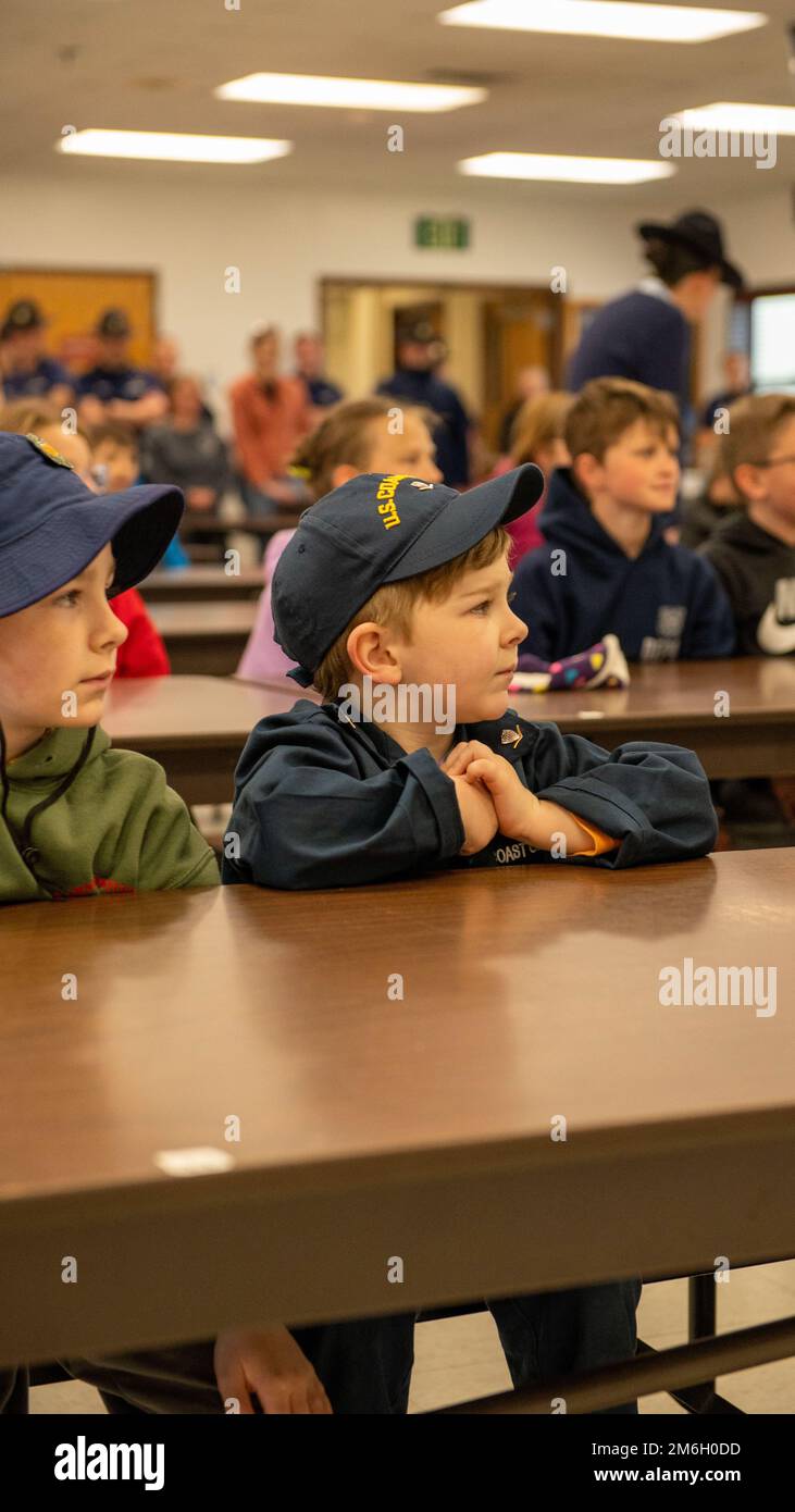 Personnel at U.S. Coast Guard Training Center Cape May, N.J., and their ...
