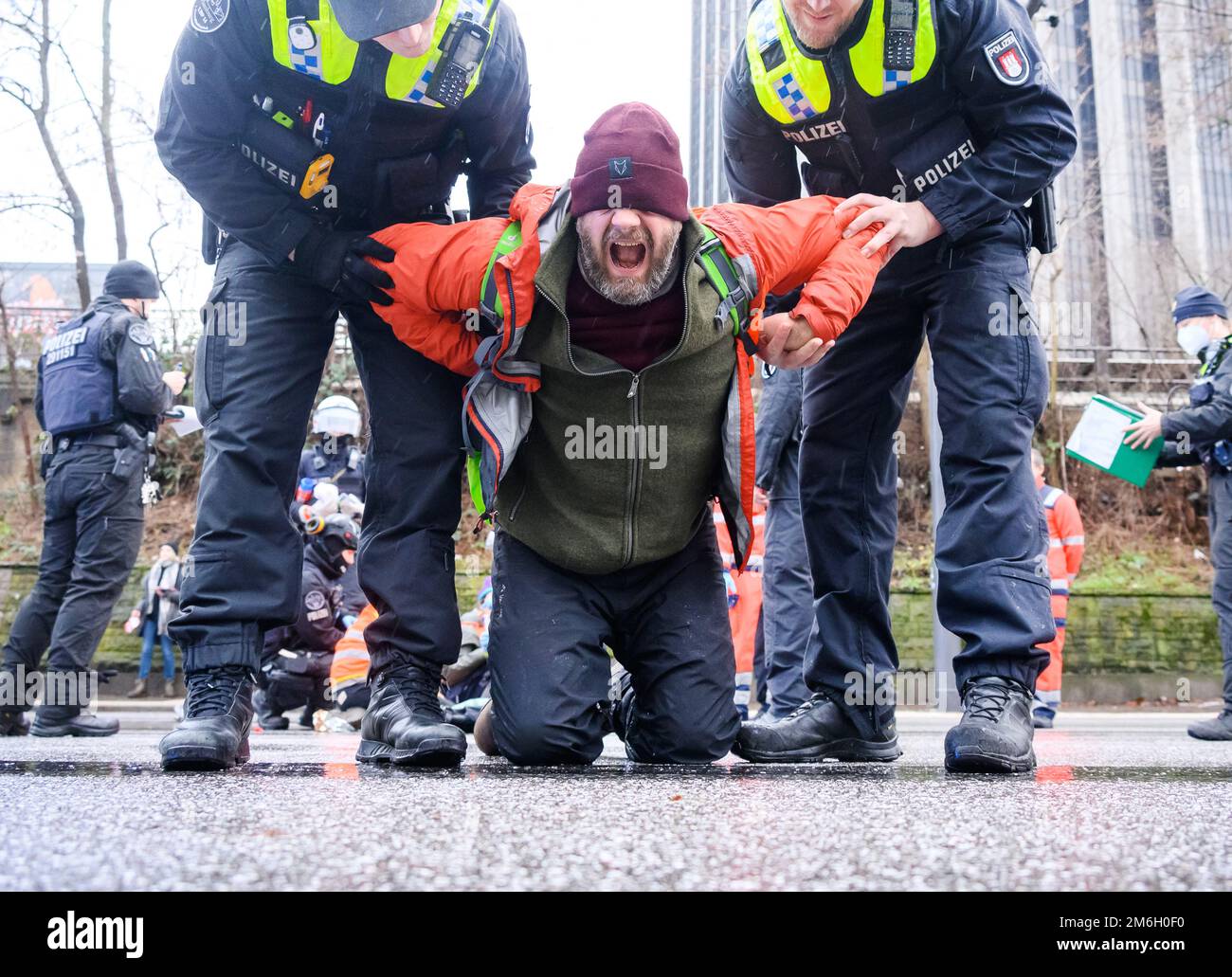 Pinned down hi-res stock photography and images - Alamy