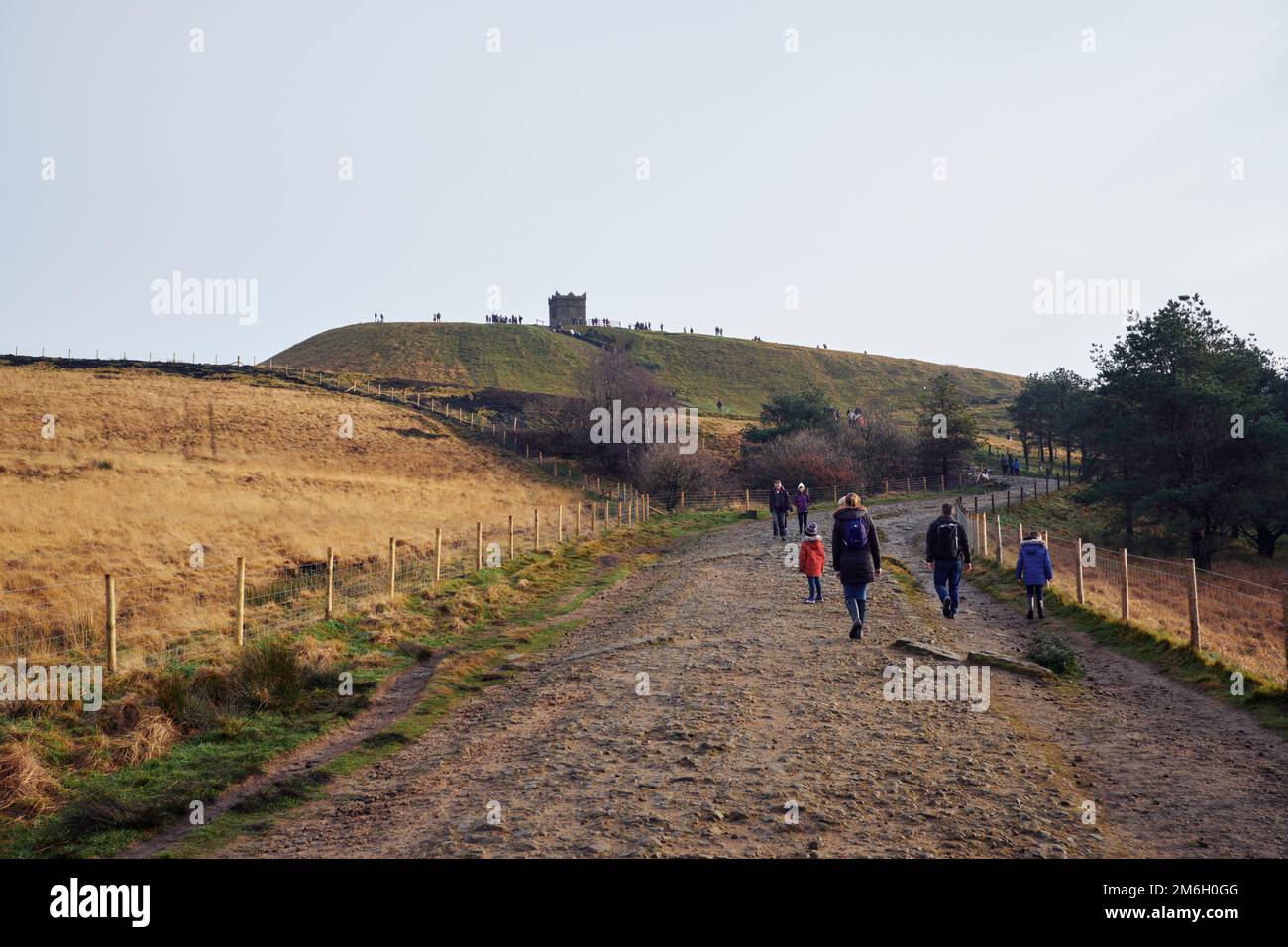 A view of Rivington Pike Stock Photo - Alamy