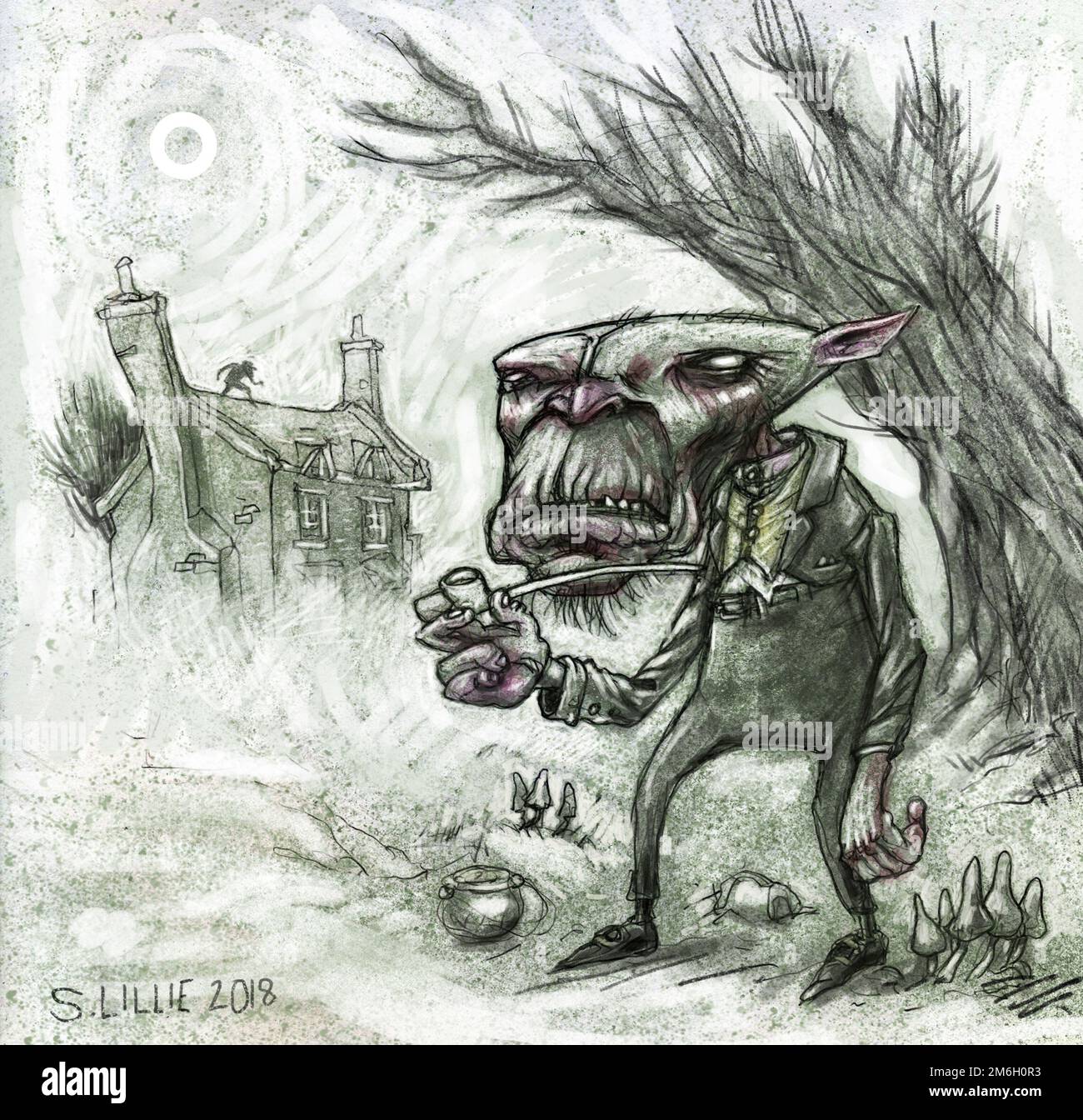 Supernatural Creature Drawings