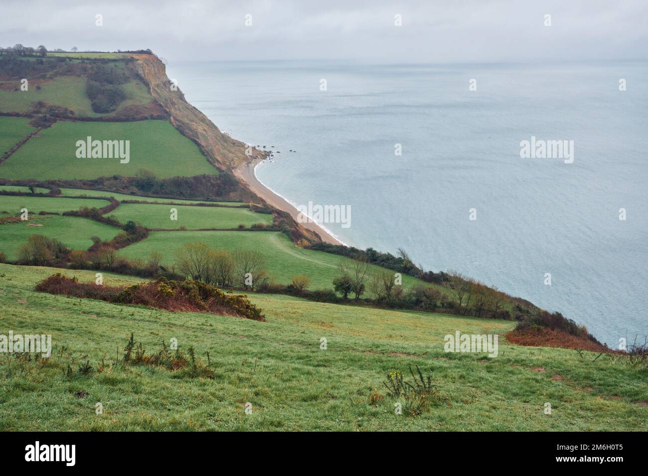 A jurassic coast landscape in southern england Stock Photo - Alamy