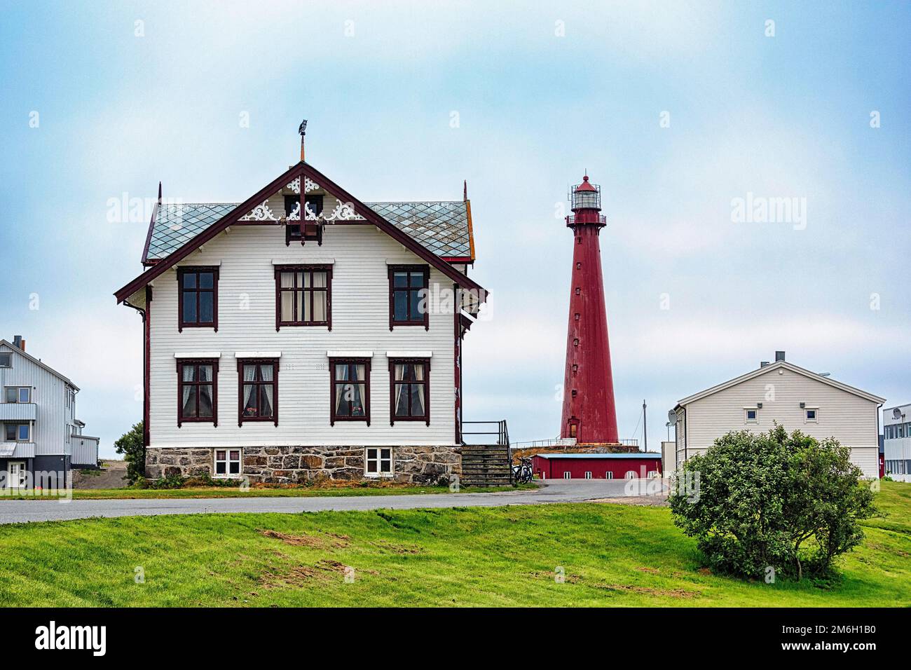 Red andenes lighthouse hi-res stock photography and images - Alamy