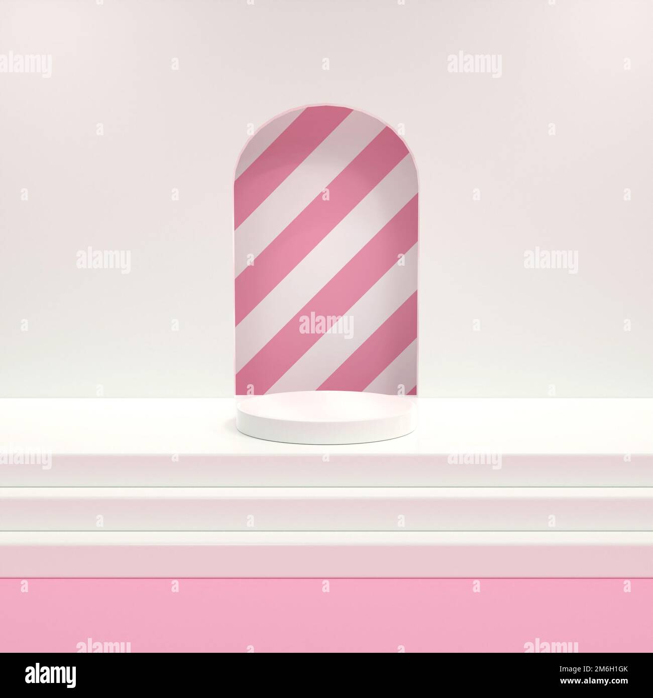3D rendering pink stripe background Stock Photo - Alamy