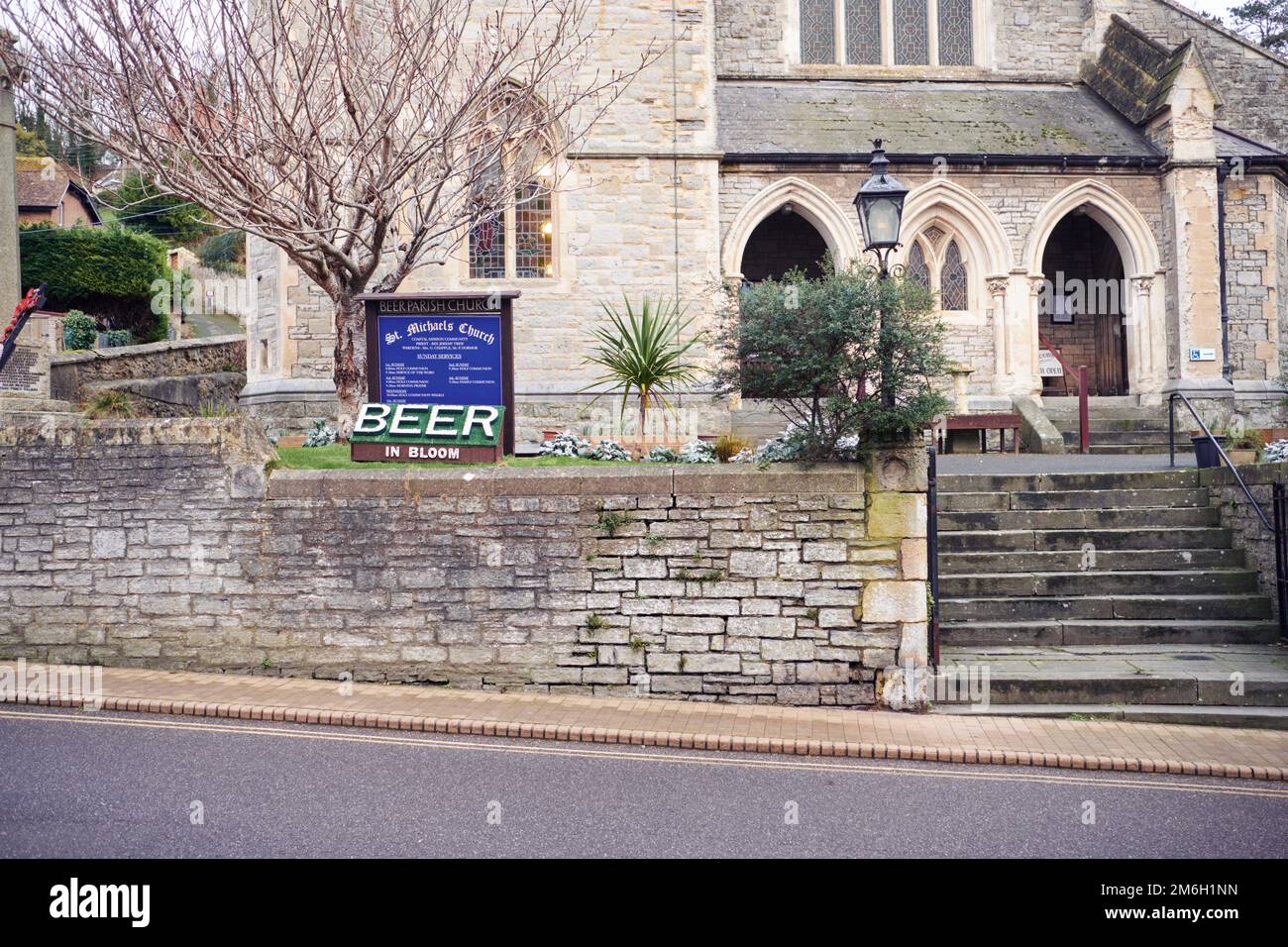 Beer church, Devon Stock Photo - Alamy
