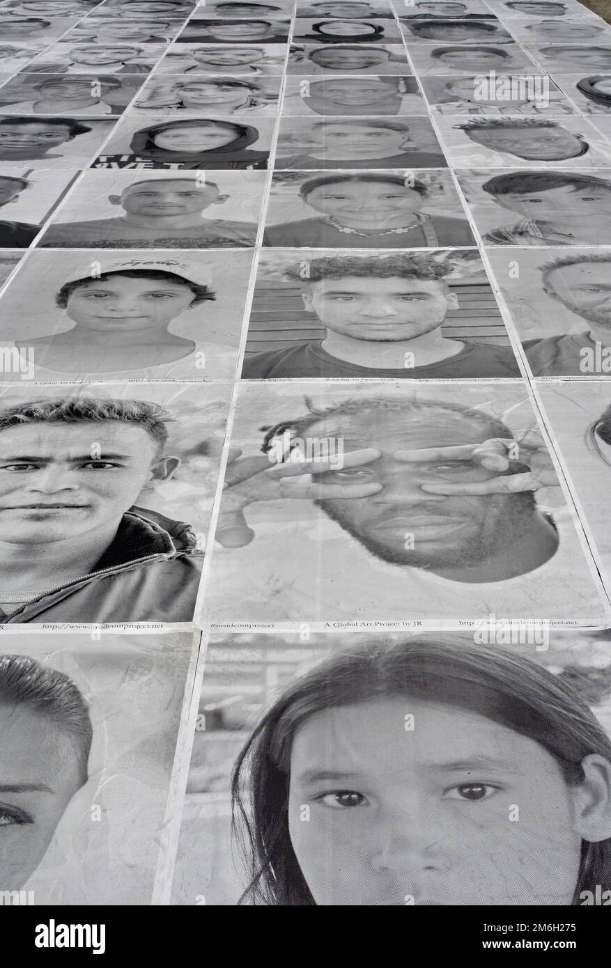 Portraits of the world Stock Photo - Alamy