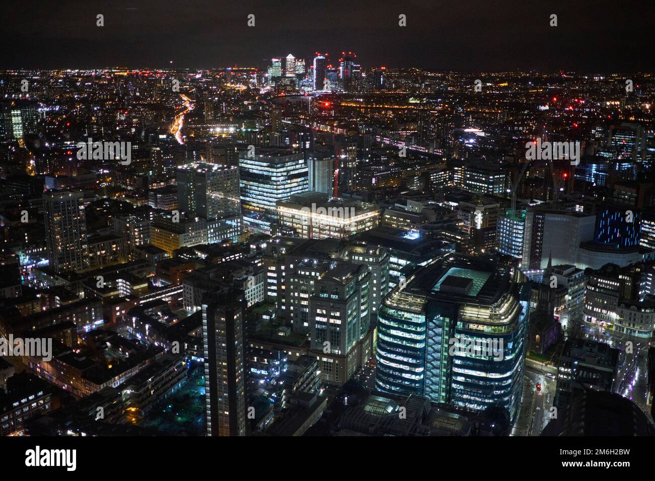 London from birds eye view hi-res stock photography and images - Alamy