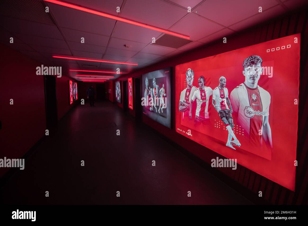 A general view inside St Mary’s Stadium before the Premier League match ...