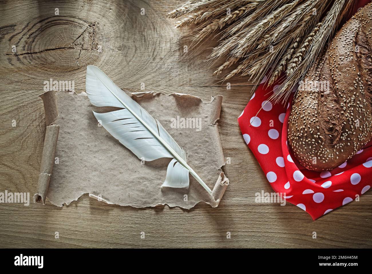 Medieval manuscript bread hi-res stock photography and images - Alamy