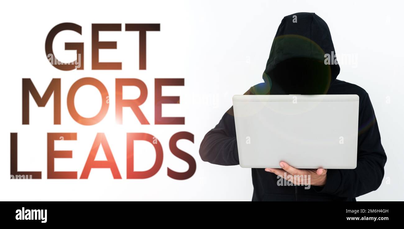 Text caption presenting Get More Leads, Business showcase Inbound ... Text caption presenting Get More Leads, Business showcase Inbound ...