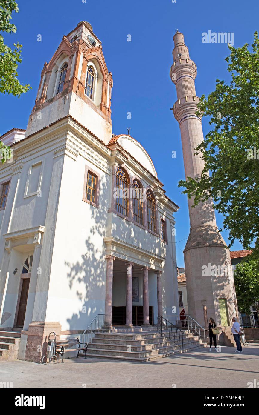 Saatli Mosque, Ayvalik, Balikesir Province, Turkey Stock Photo - Alamy