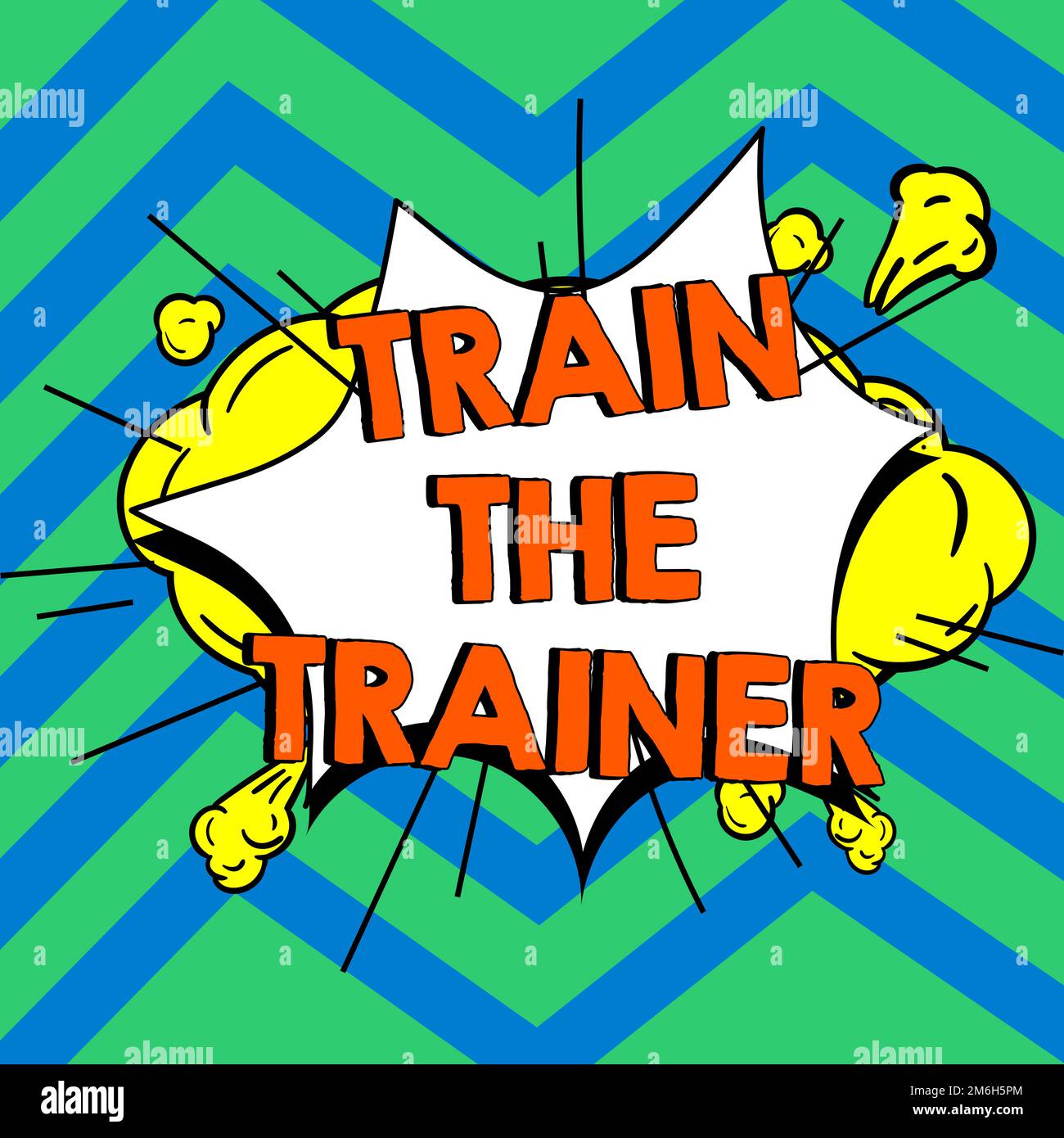 Inspiration showing sign Train The Trainer. Word for identified to ...