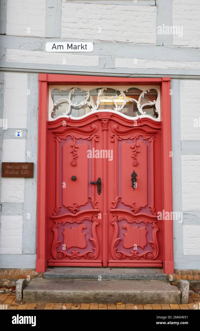 Baroque front gate entrance hi-res stock photography and images - Alamy