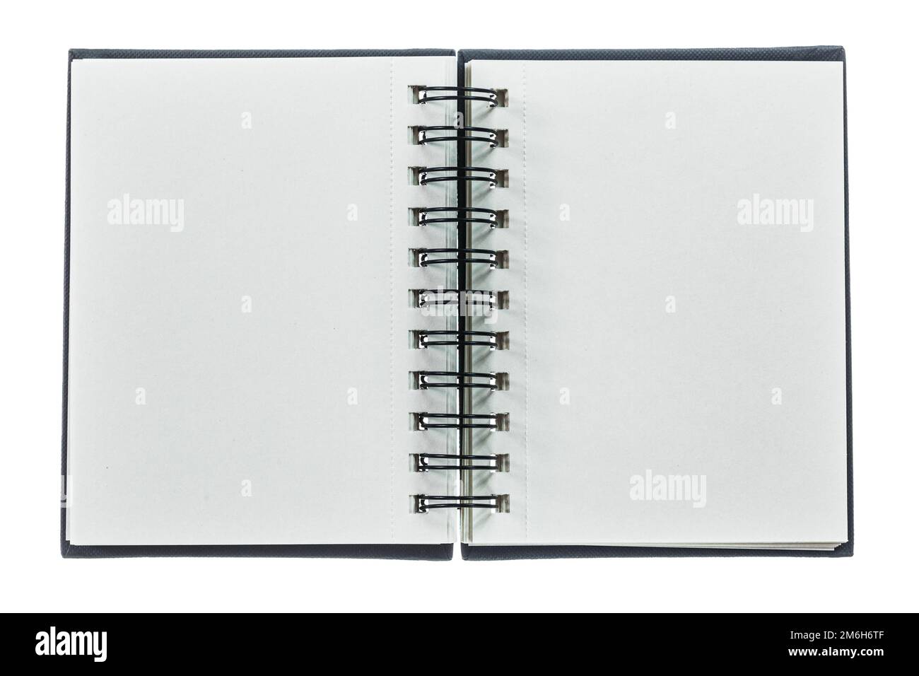 Spiral notepad stationery on Cut Out Stock Images & Pictures - Alamy
