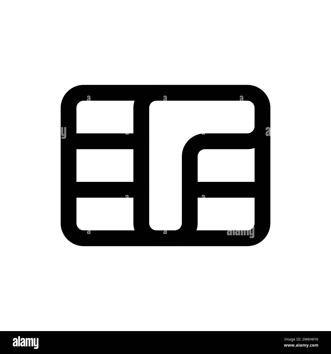 White background credit card chip Stock Vector Images - Alamy