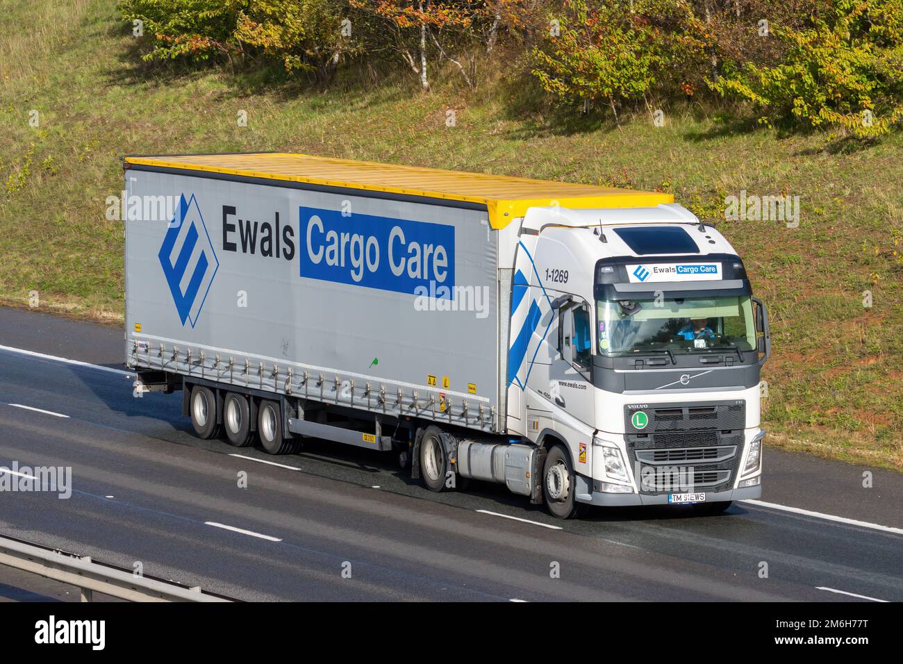 Ewals Cargo Care Volvo FH TM 91EWS Stock Photo - Alamy