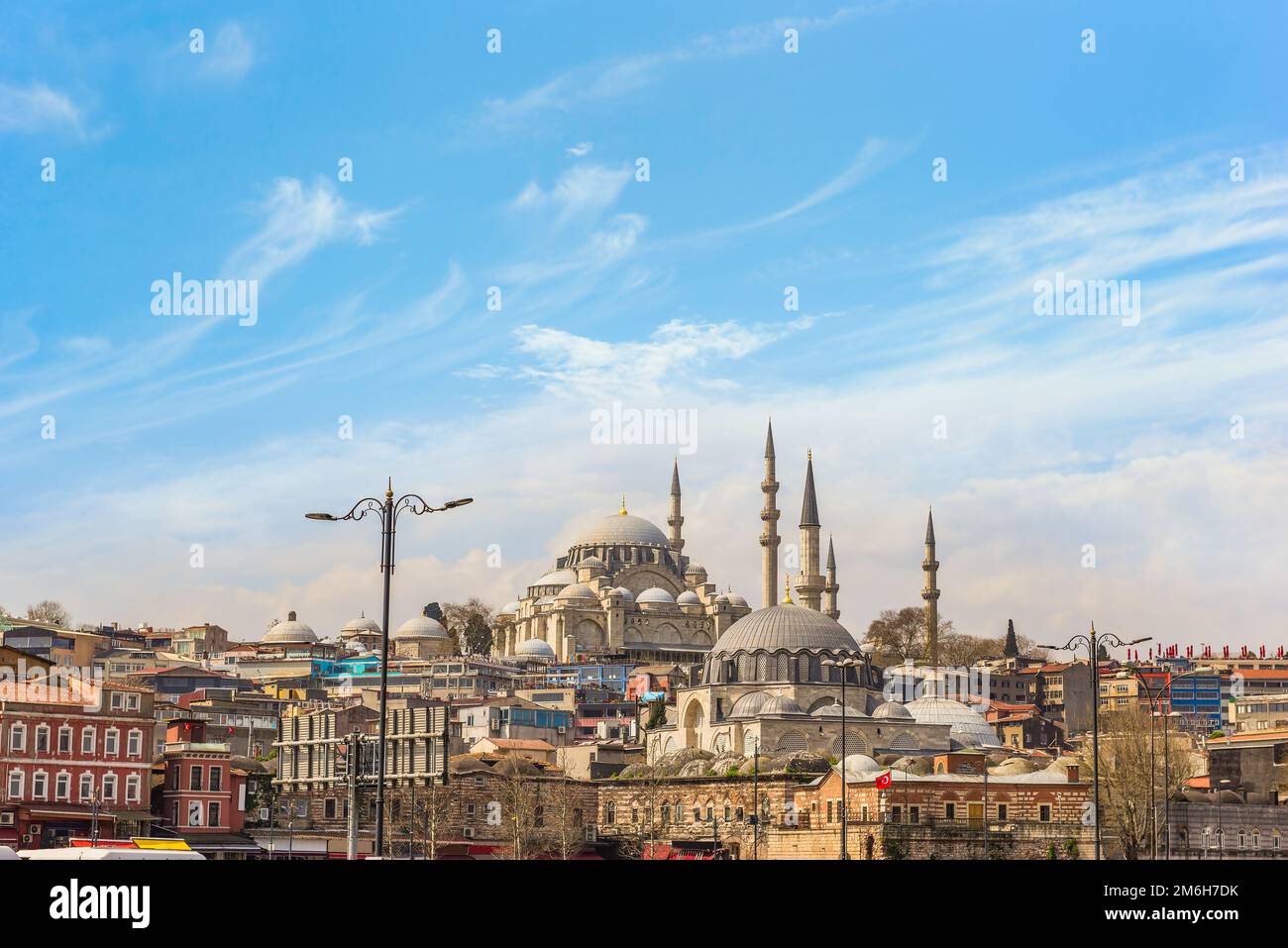 Suleymaniye mosque in spring Stock Photo - Alamy