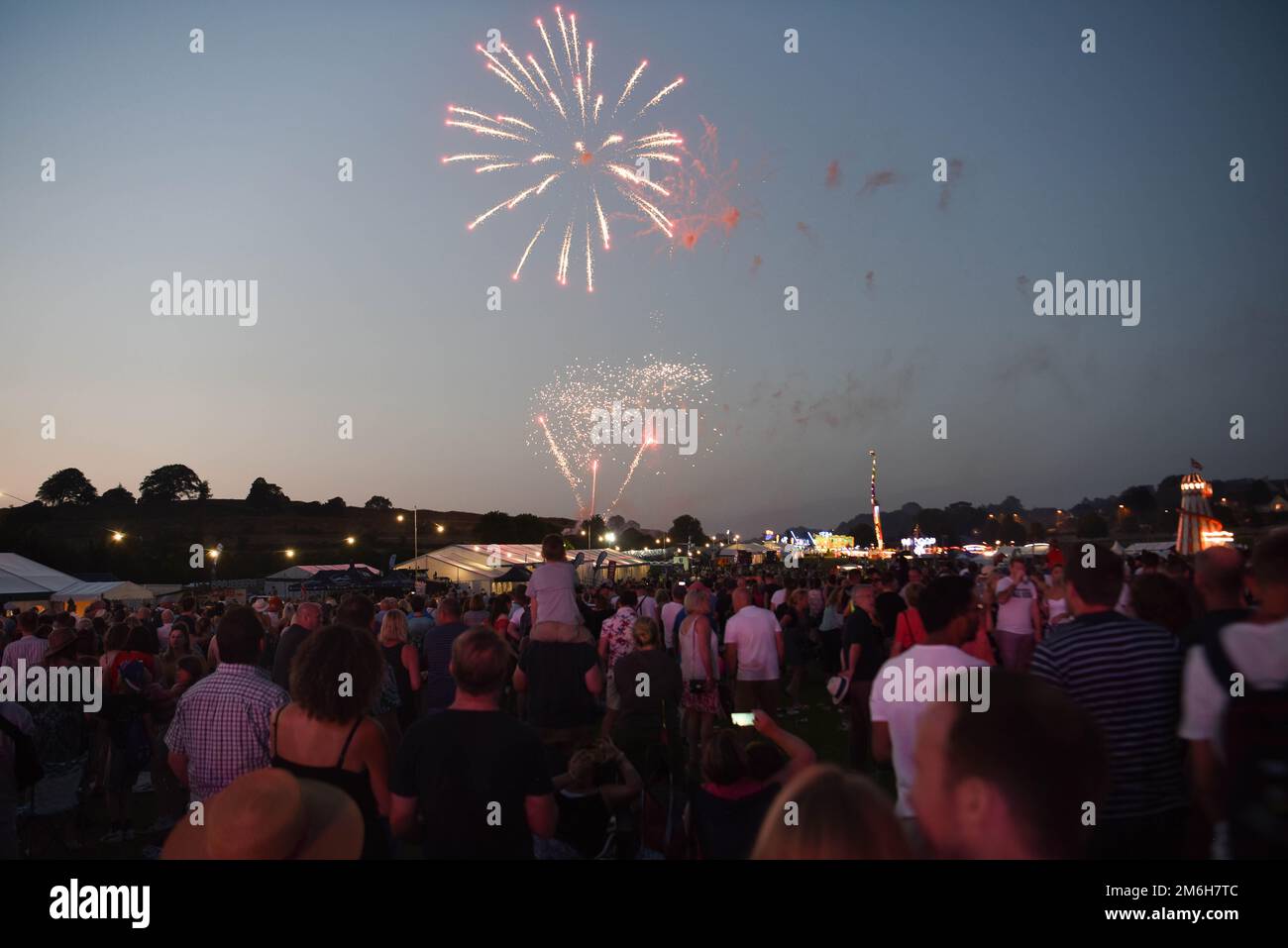 Fireworks Finale explodes over the crowds head at Armed Forces Day 2019, Salisbury - Hudson’s ...